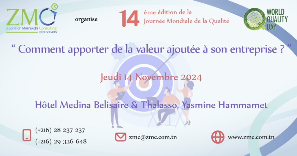 Journée Mondiale de la Qualité 2024 – ZMC